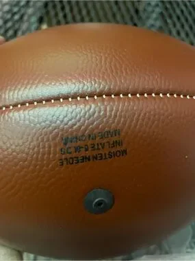 Games | Kingmax Gold Logo Brown Football | Poshmark